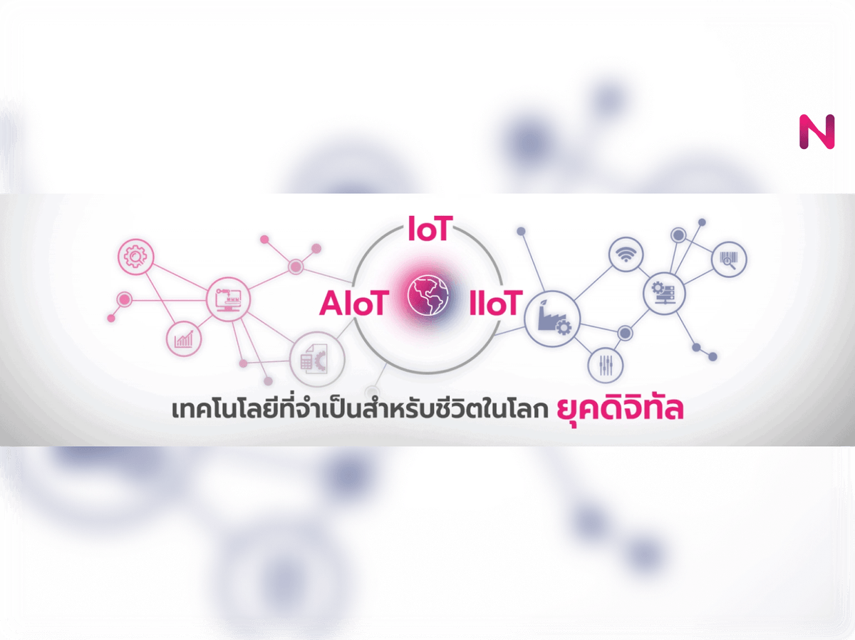 IoT, IIoT และ AIoT เทคโนโลยีที่จำเป็นสำหรับชีวิตในโลกยุคดิจิทัล
