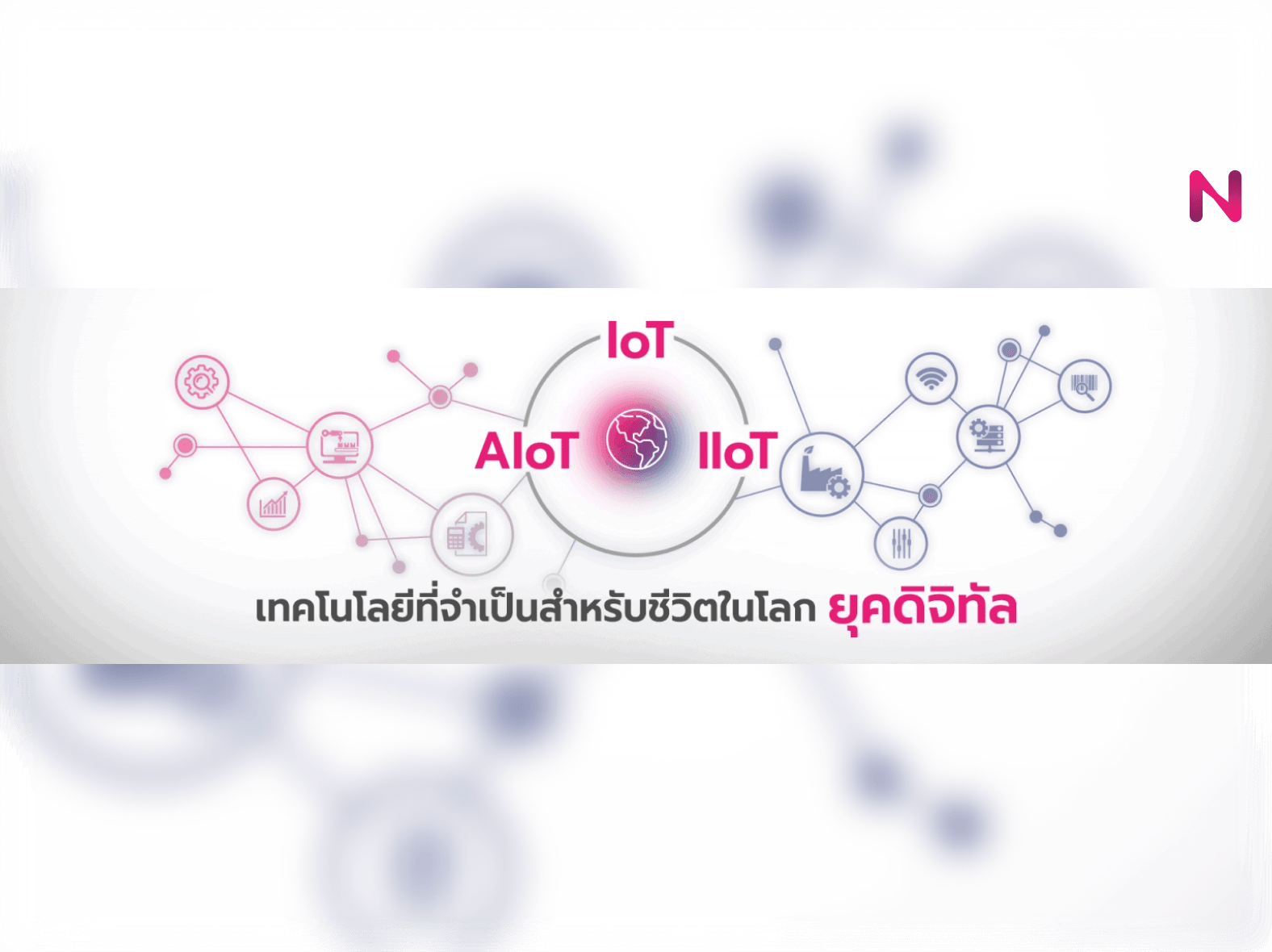 IoT, IIoT และ AIoT เทคโนโลยีที่จำเป็นสำหรับชีวิตในโลกยุคดิจิทัล