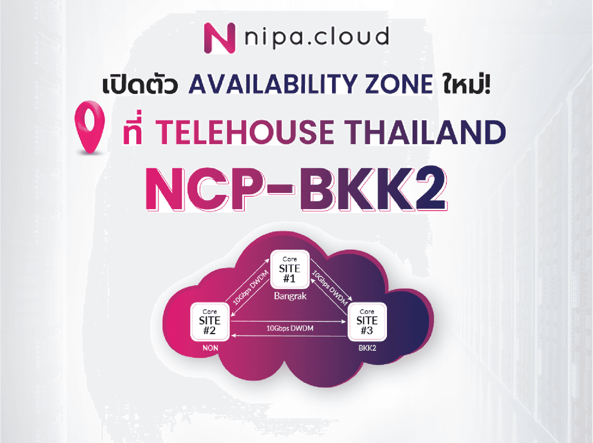 NIPA Cloud - Local cloud provider for business in Thailand